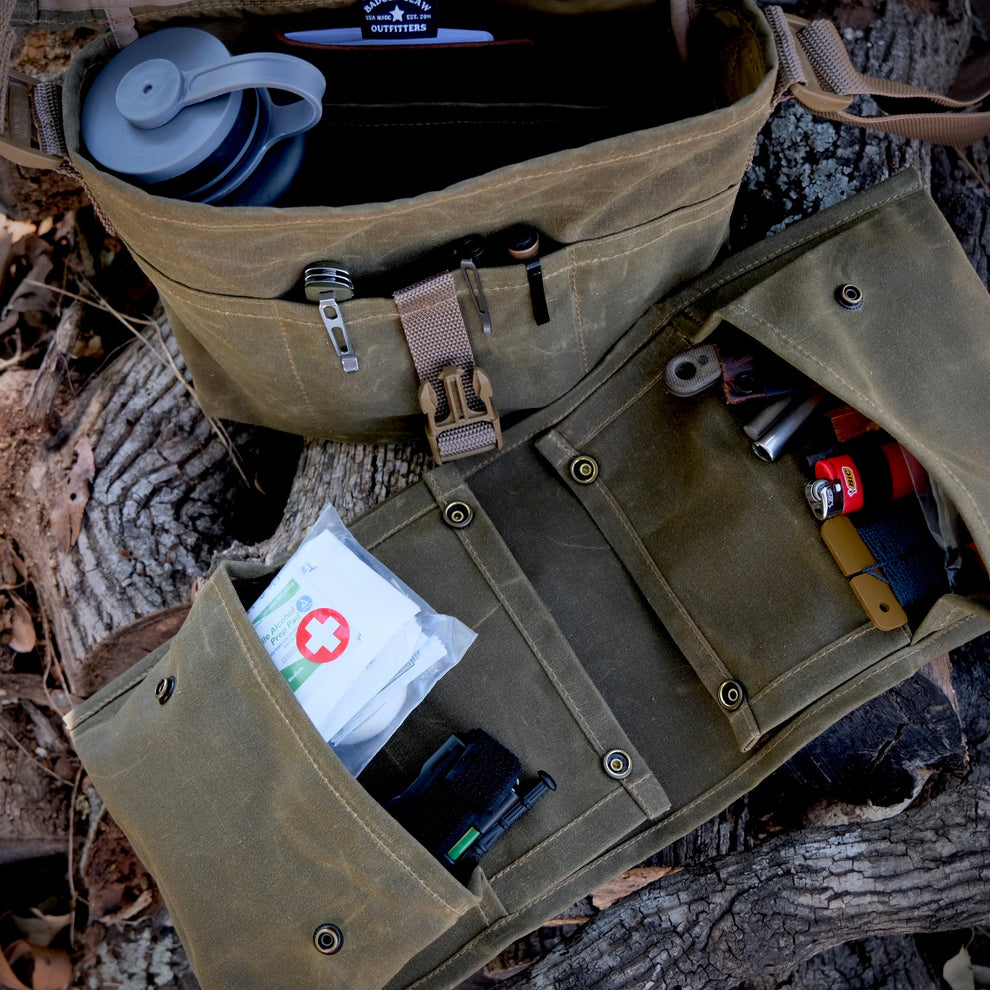 Survival Kit Roll-Up| Roll-Up Kit| Survival Roll-Up Kit – Badger Claw ...